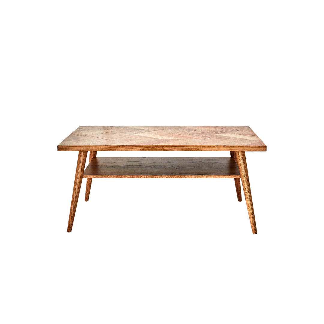 Danish Modern Herringbone Coffee Table | Coffee Table With Storage – J ...