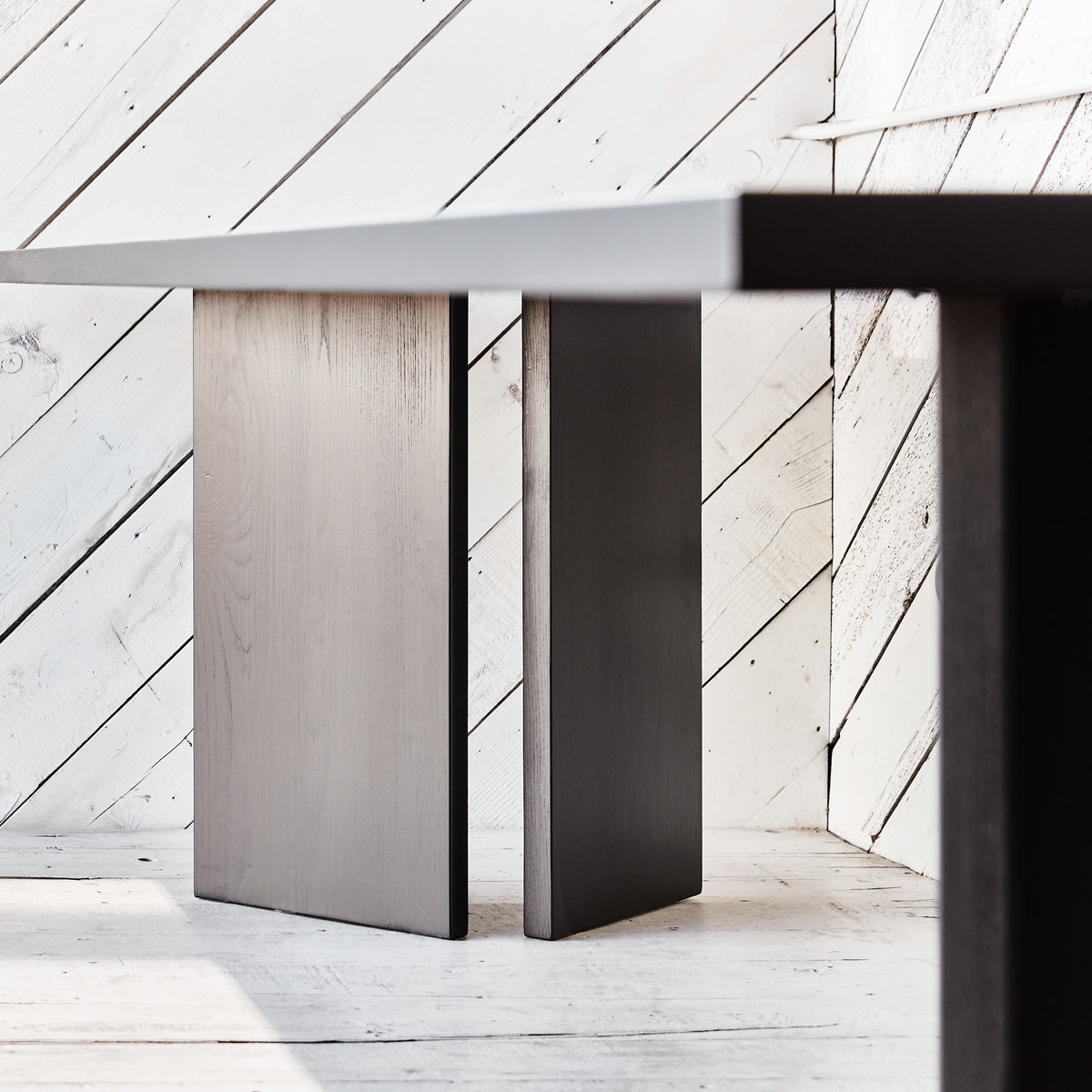 Monolith Dining Table | Brutalist Architecture Table – J&S Custom ...